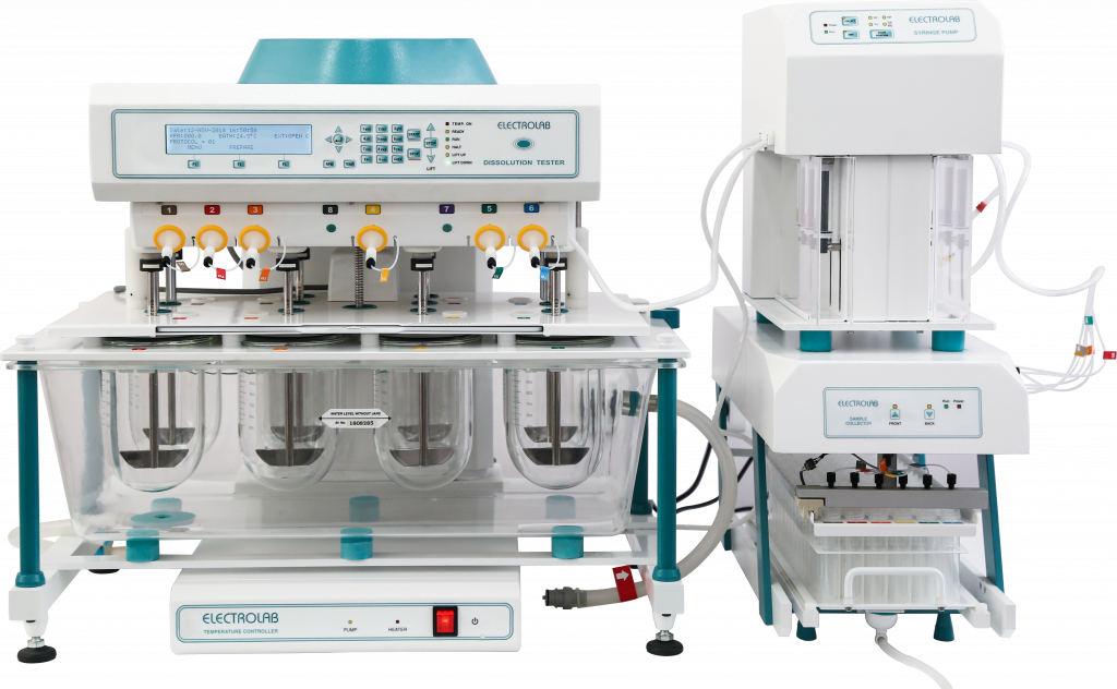 Dissolution Tester-Inspire-08 with Sample Collector (Dc) | Electrolab
