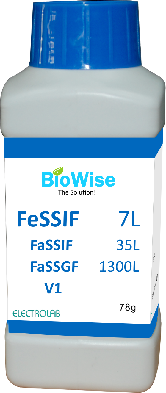 BioWise-V1 (Bottle of 78 gm) FeSSIF/FaSSIF/FaSSGF | Electrolab