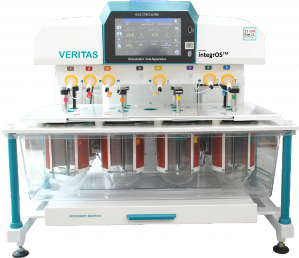 Dissolution Tester - Veritas 08 Manual Syringe Sampling