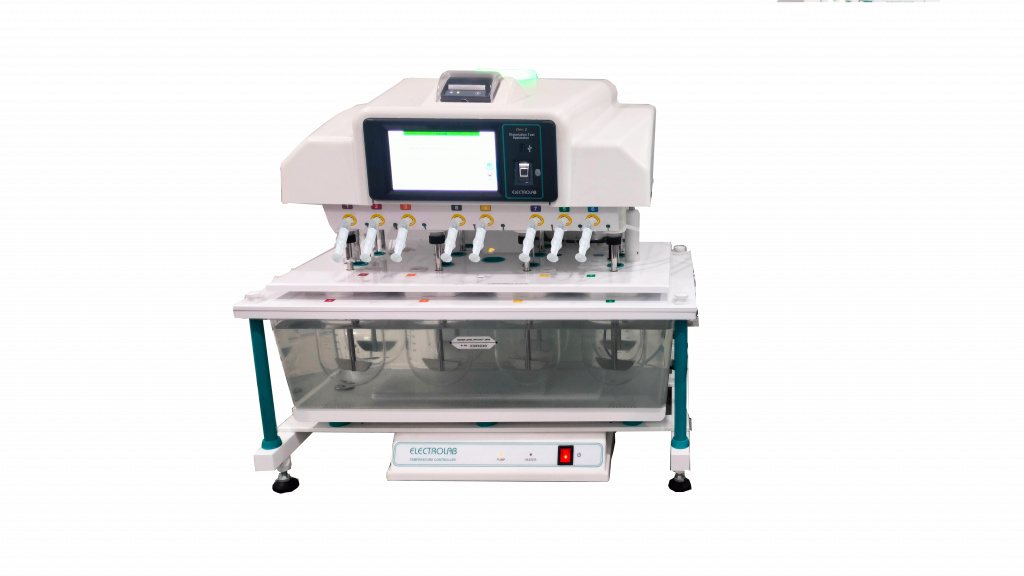 Dissolution Tester-Trust E 8 GEN 2 manual syringe sampling | Electrolab